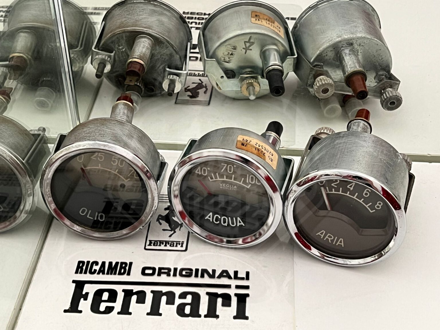 Original 1950s Ferrari 166 Veglia Borletti dashboard instruments ...