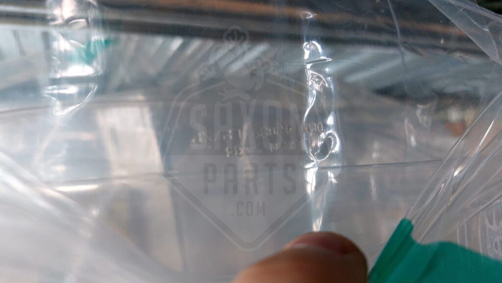 Ferrari F40 Rear engine cover perspex – SaxonParts